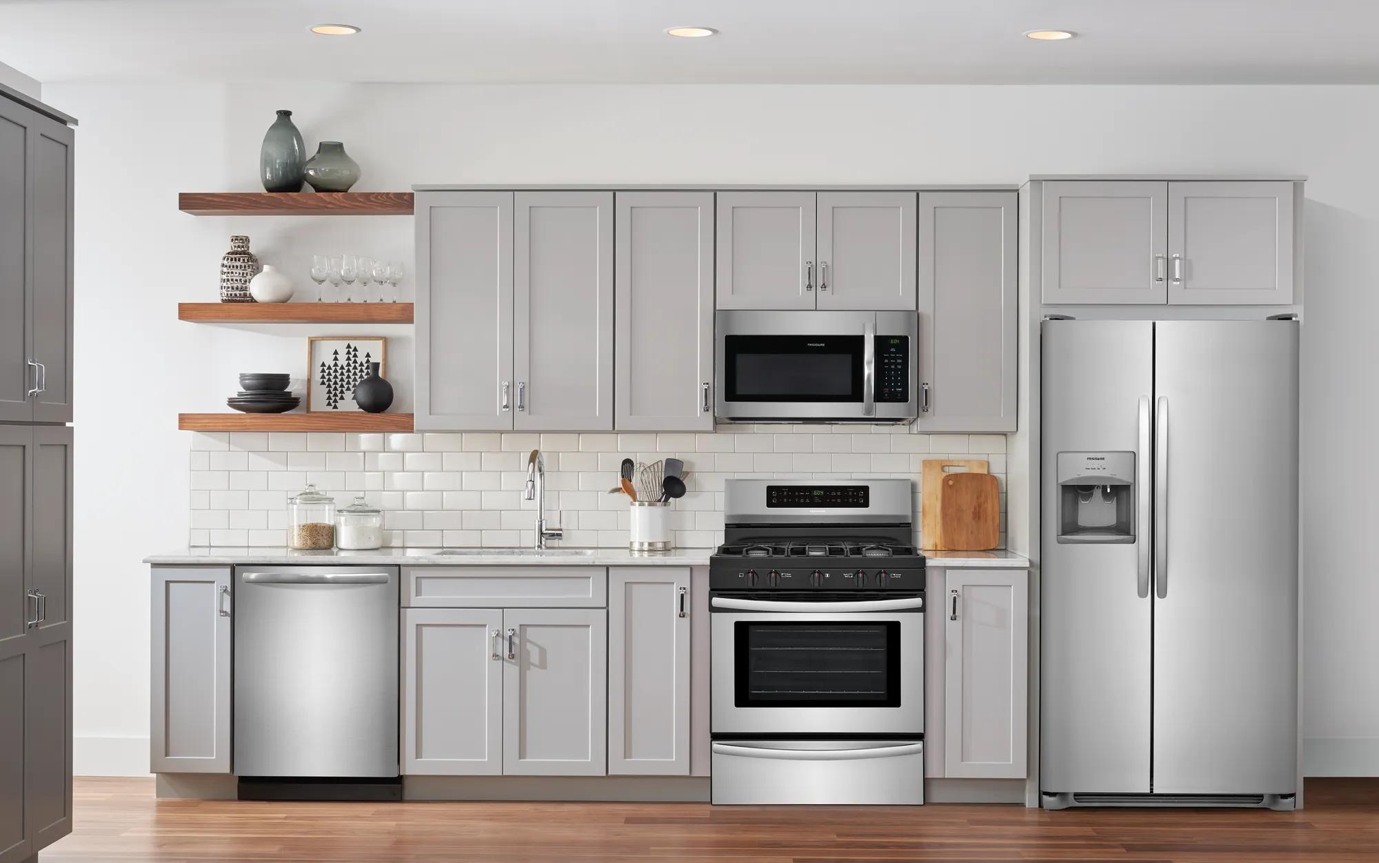 25.5 Cu. Ft. Side-by-Side Refrigerator Stainless Steel-FFSS2615TS ...