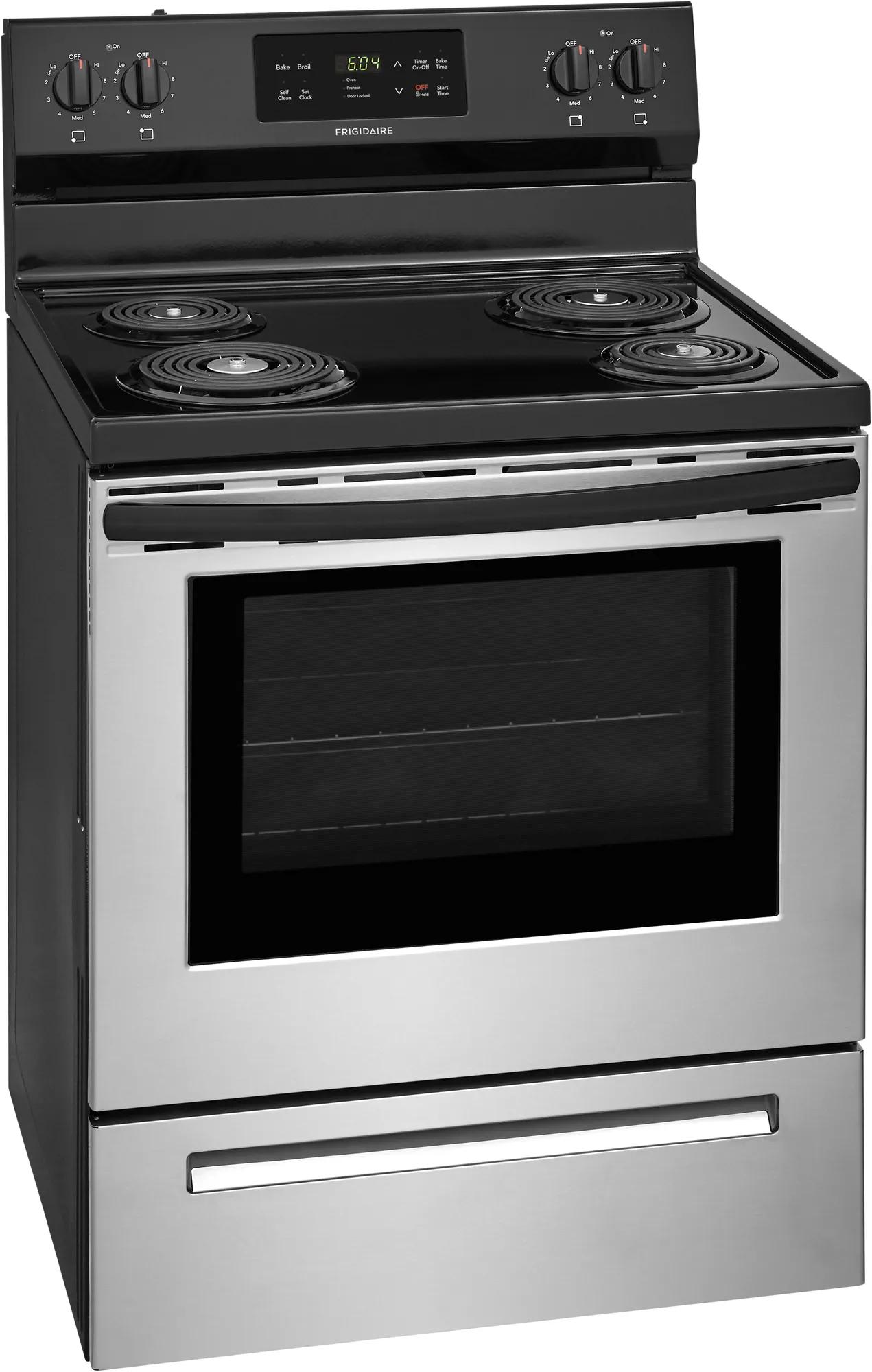30" Electric Range Stainless Steel-FFEF3016VS | Frigidaire