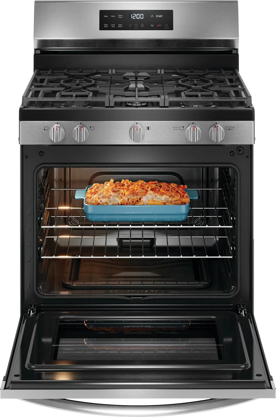 Frigidaire - FCRG3062AS - 30" Gas Range with Quick Boil-FCRG3062AS ...