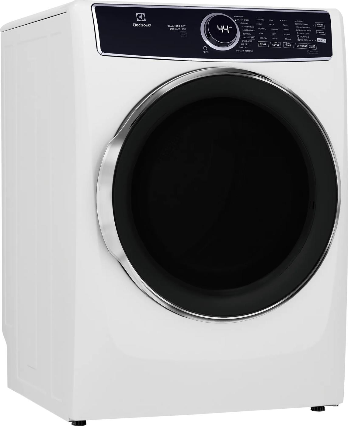 Electrolux - ELFE7637AW - Front Load Perfect Steam™ Electric Dryer with ...